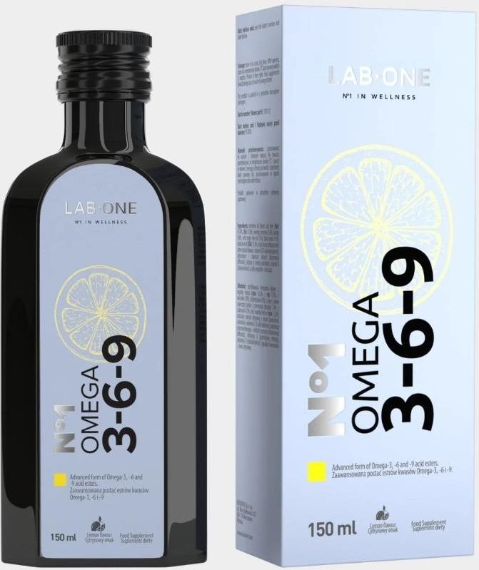 Lab One No1 Omega 3-6-9 150ml - Opinie i ceny na Ceneo.pl