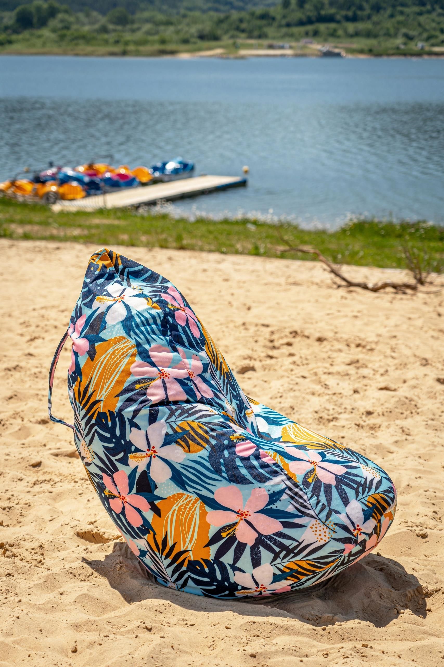 Allbag Fotel Pufa Sako Worek 80X120Cm Brązowa Modna Centki - Opinie i ...