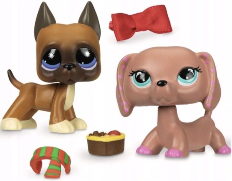 Basic Fun! Littlest Pet Shop Lps Surprise Seria 4 Holiday Pairs 2-Pak ...