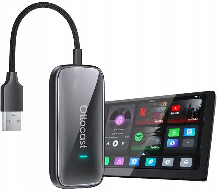 Radioodtwarzacz samochodowy Ottocast Adapter Samochodowy Play2Video ...