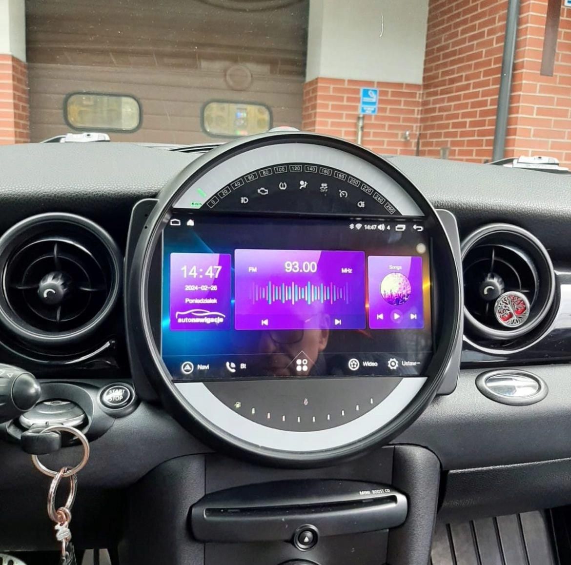 Radioodtwarzacz samochodowy Smart-Auto Radio Nawigacja Gps Bmw Mini ...