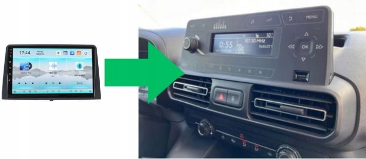 Radioodtwarzacz samochodowy Smart-Auto Radio Nawigacja Gps Peugeot ...