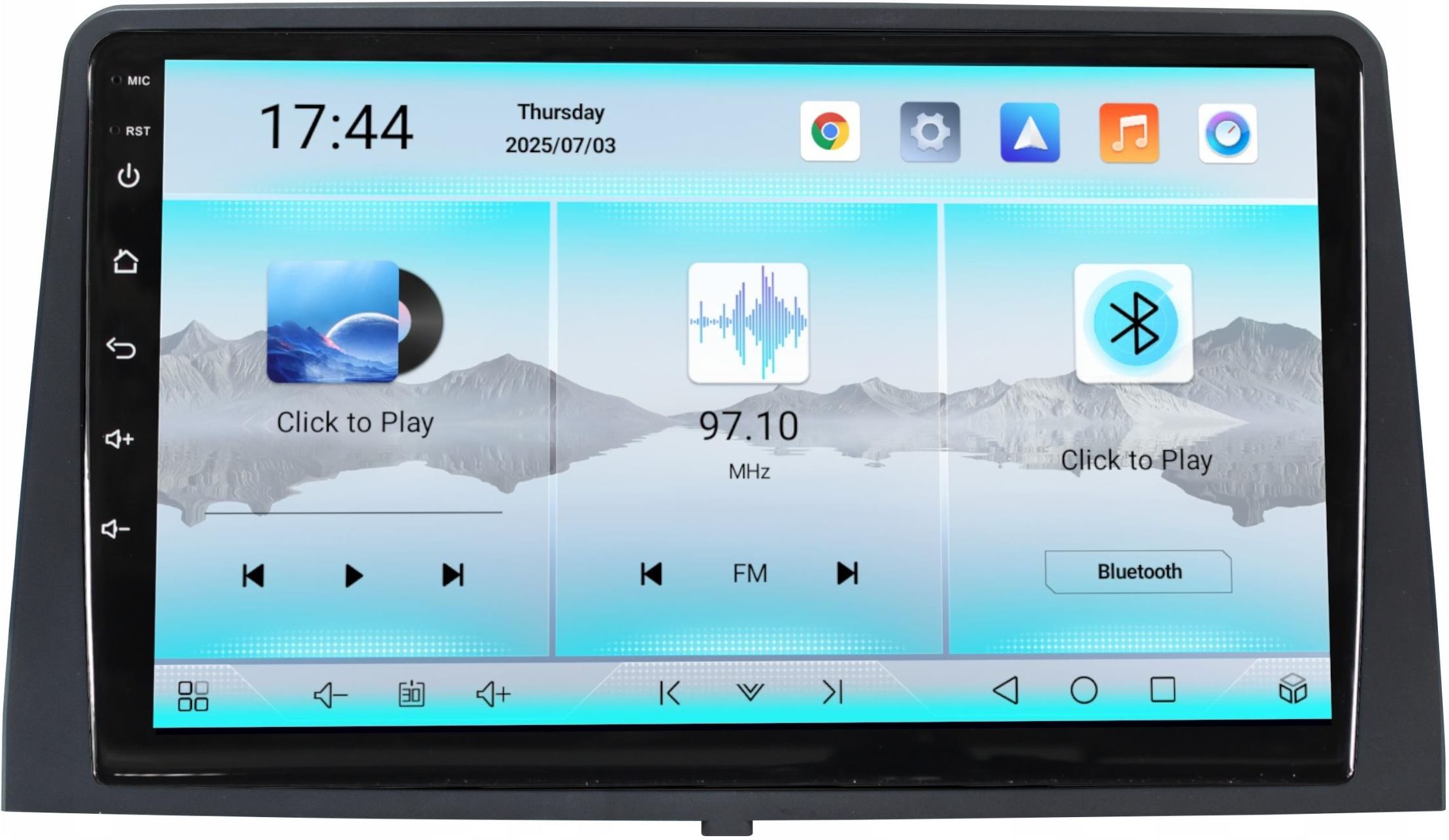 Radioodtwarzacz samochodowy Smart-Auto Radio Nawigacja Gps Peugeot ...