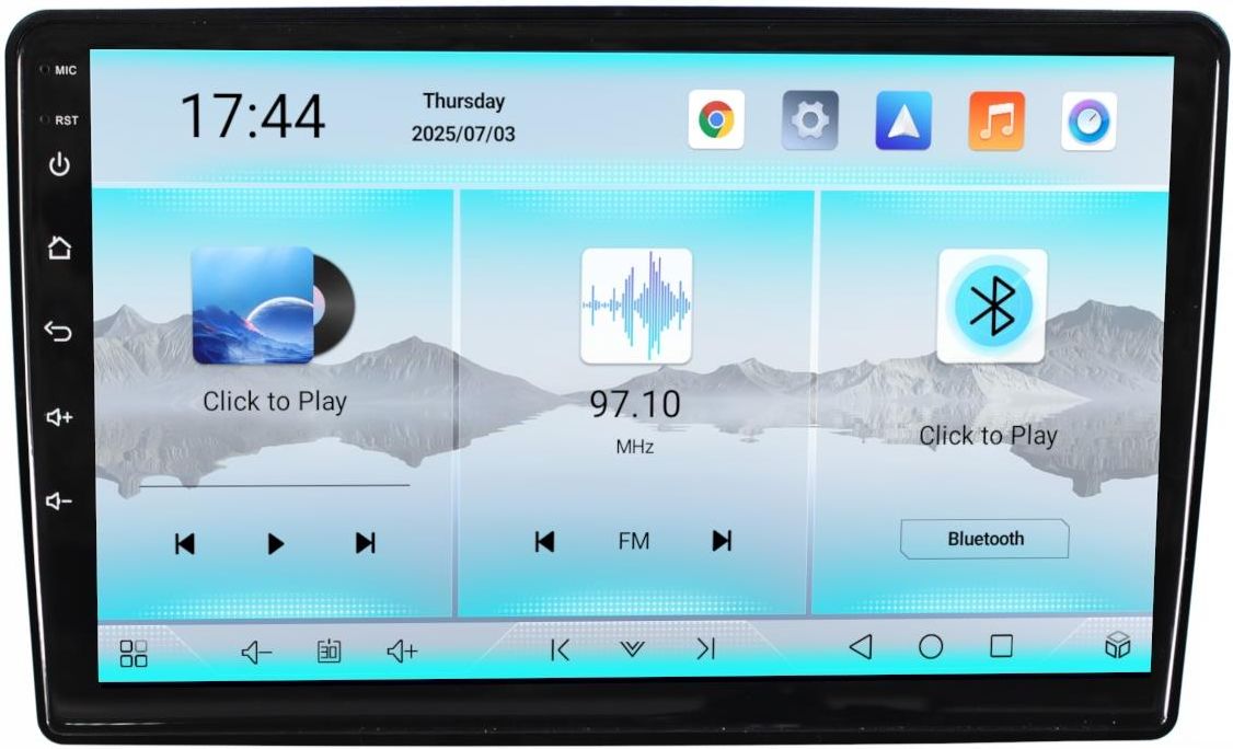 Radioodtwarzacz samochodowy Smart-Auto Radio Nawigacja Gps Volkswagen ...