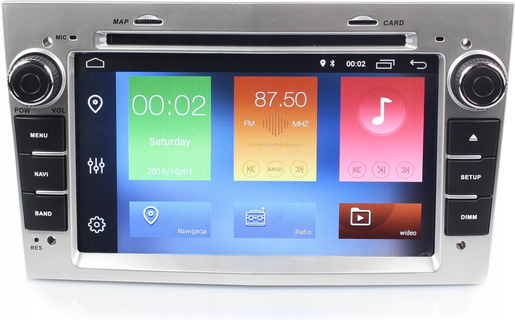 Radioodtwarzacz samochodowy Smart-Auto Nawigacja Gps Opel Corsa D 2006 ...