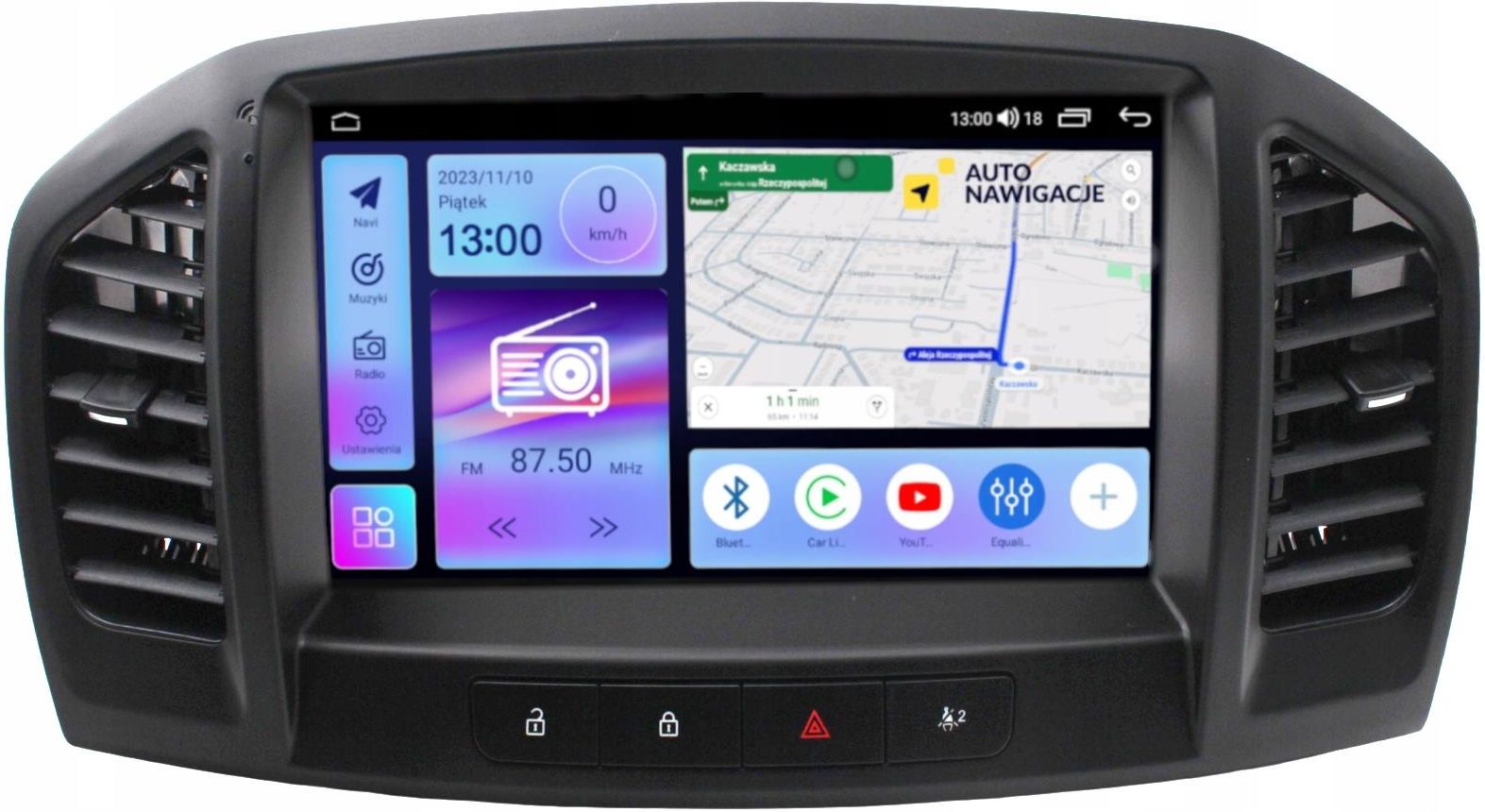 Radioodtwarzacz samochodowy Smart-Auto Nawigacja Gps Opel Insignia 2008 ...