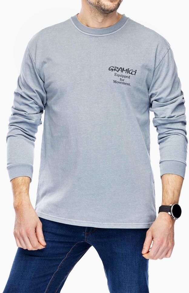 Gramicci Longsleeve Equipped L/S Tee Szare - Ceny i opinie - Ceneo.pl