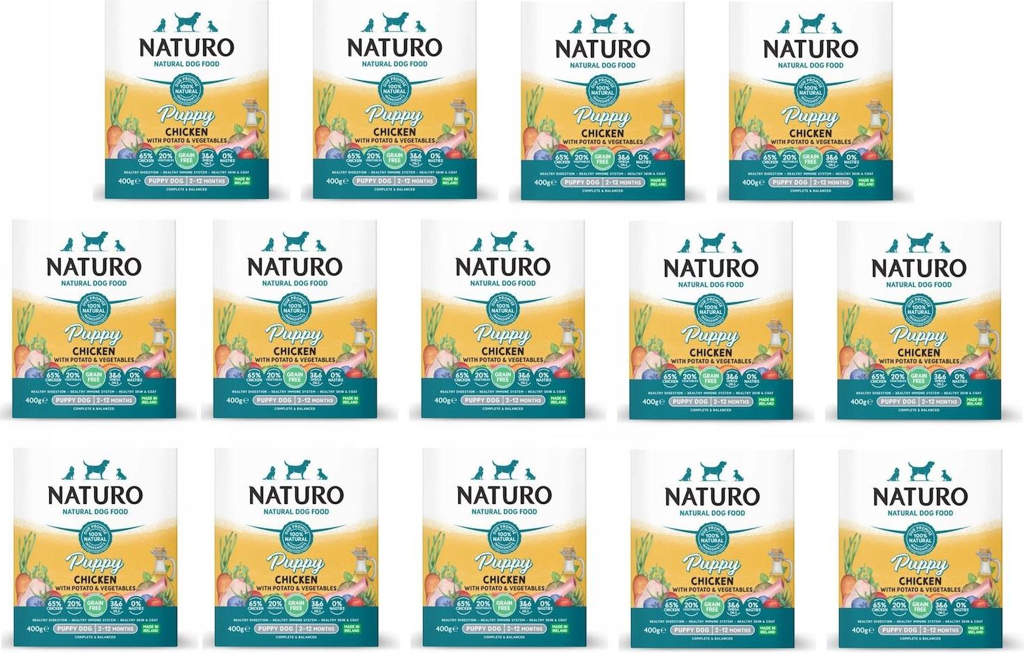 Karma Naturo Grain Free Puppy Kurczak Z Warzywami Karma Dla Szczeniąt ...