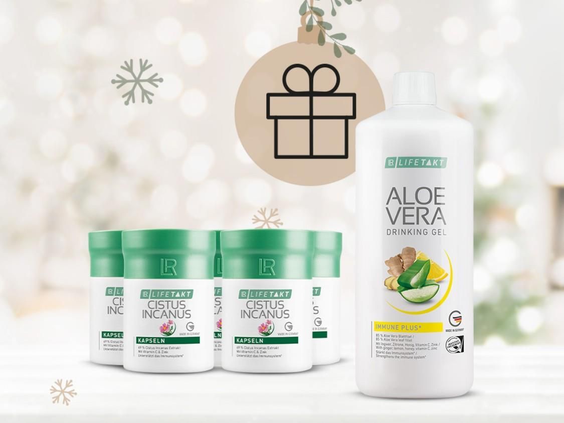 LR Czystek Cistus Incanus kapsułki 5x60 sztuk PIĘCIOPAK + Aloes Do ...