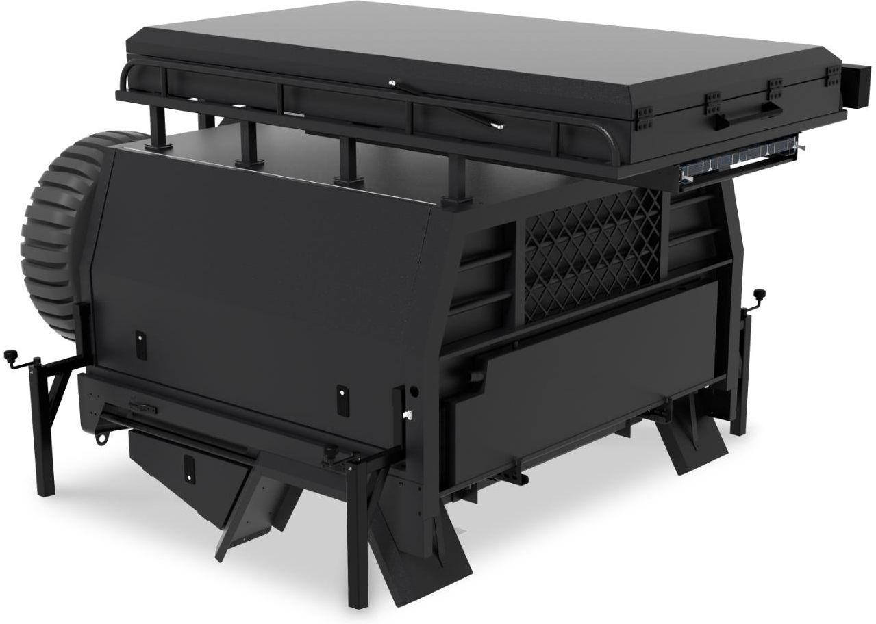 Zabudowa kempingowa pick-up flatbed canopy aluminiowa OFFLANDER DARBAT ...