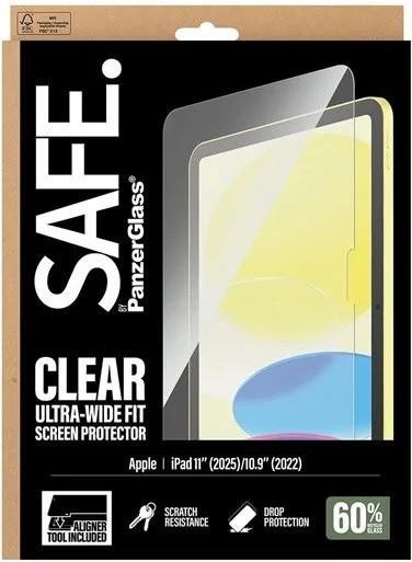 Panzerglass SAFE. by ® Screen Protector iPad 11 (2025) , 10.9 (2022 ...