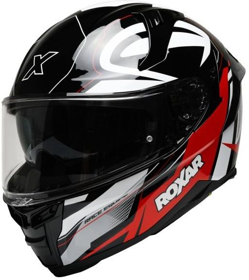 Kask motocyklowy Roxar Helmets Roxar Bayamo Evo Race Czarny Biały ...