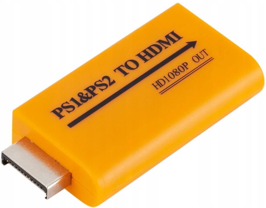 PlayStation PS1/PS2 do Hdmi audio jack 3,5mm 1080p konwerter z konsoli ...