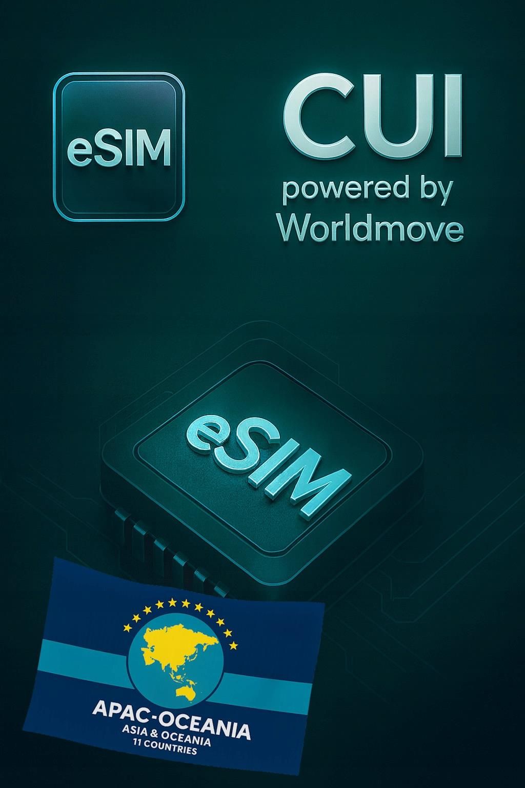 Karta eSIM Internet 90 GB (3 GB) dziennie na 30 dni - Azja 11 krajów ...