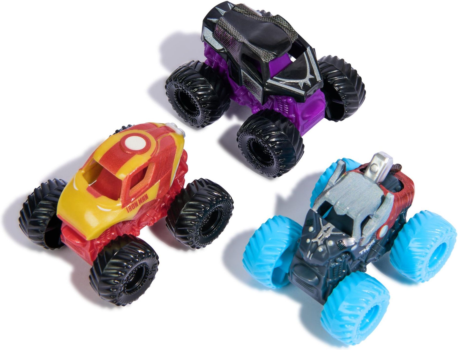 Spin Master Games Monster Jam Zestaw 3 Auta Mini Jams Marvel Thor Black ...