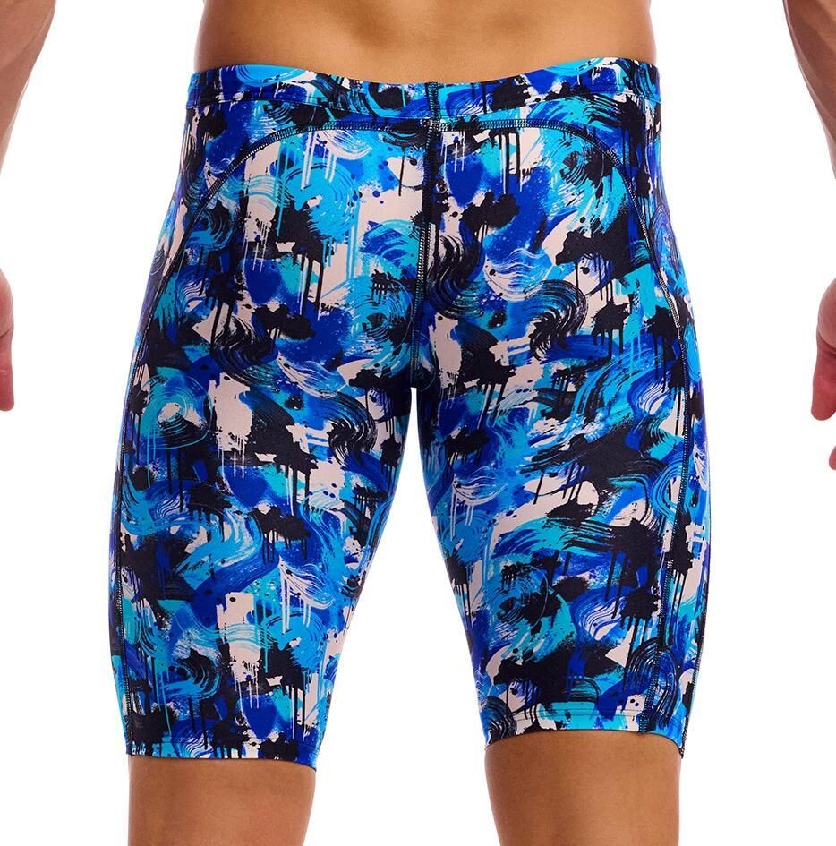 Funky Trunks Spodenki Do Pływania Jammery You Messer Męskie Niebieskie ...