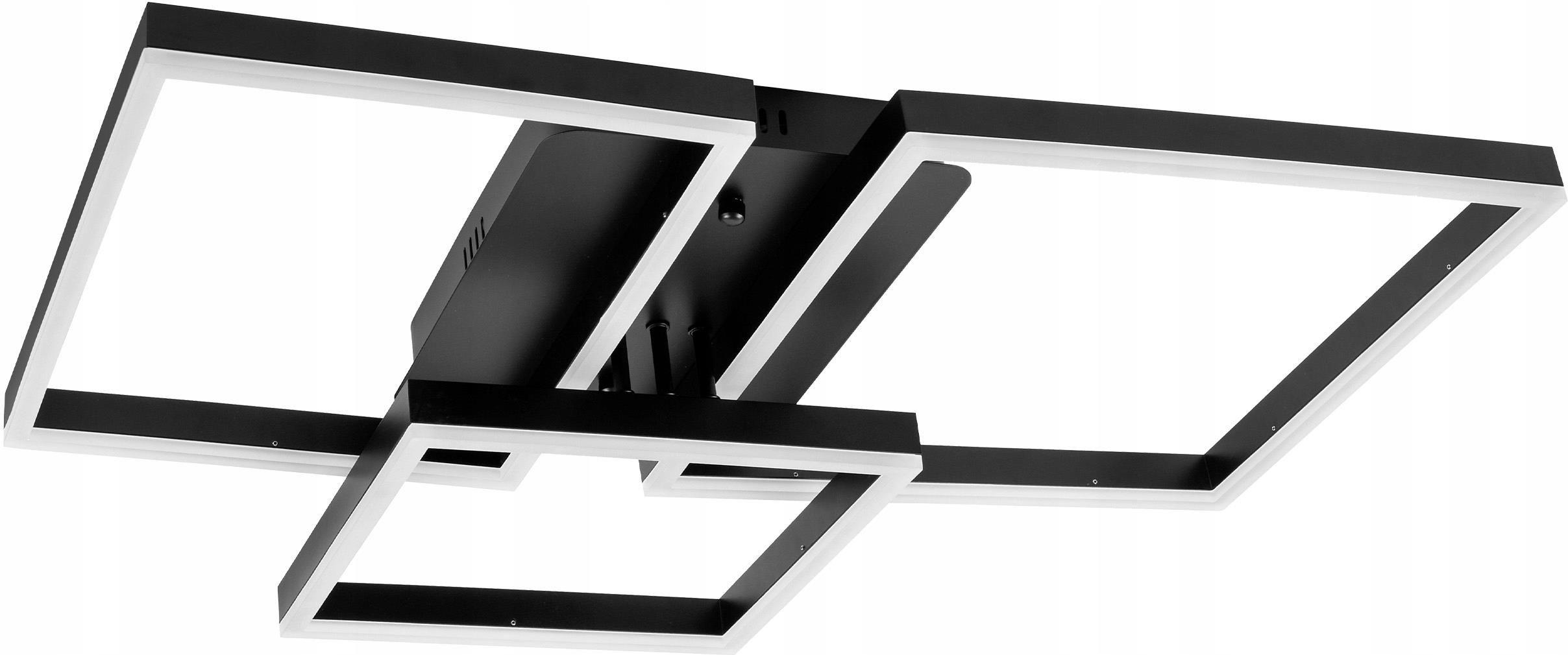 Ledlux Lampa Led Sufitowa Plafon Natynkowy Żyrandol 120W Pilot 3 Barwy ...