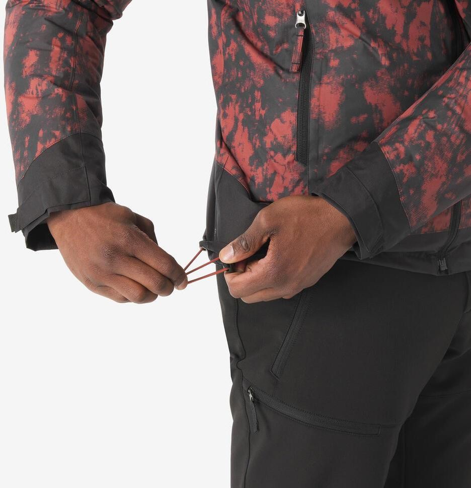 Quechua Kurtka Turystyczna Męska Nh500 Wodoodporna 10°C Brązowe - Ceny ...