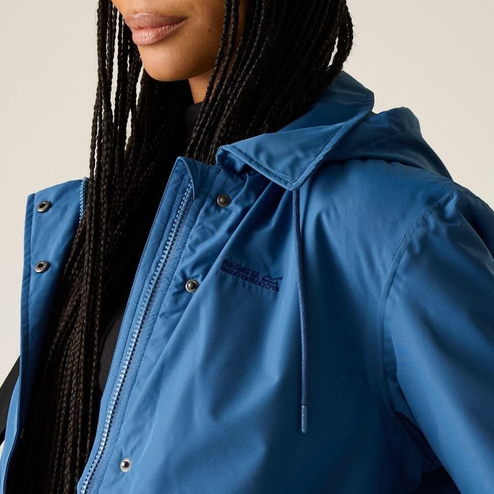 Regatta Kurtka Damska Przeciwdeszczowa Mac Orla Kiely Niebieskie - Ceny ...
