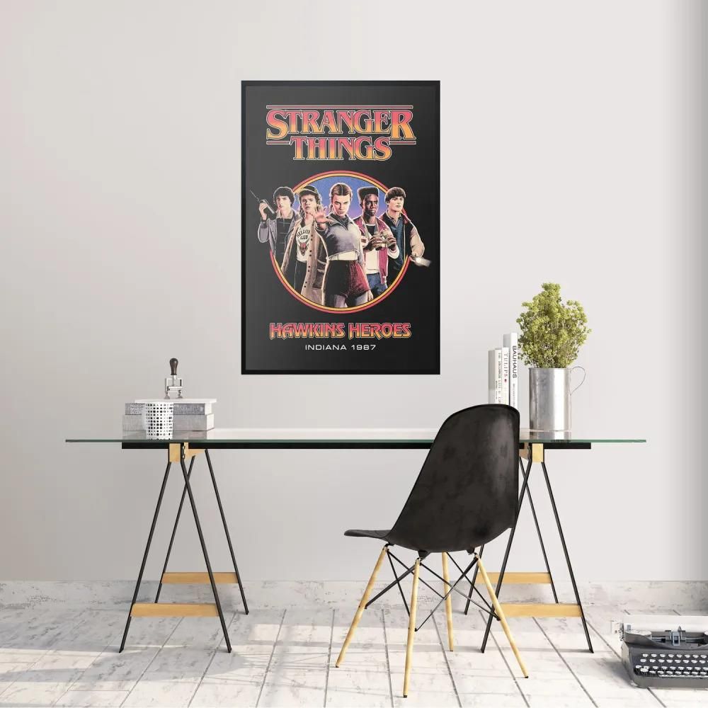 Grupoerik Stranger Things 5 Hawkins Heroes - Plakat 61X91,5Cm - Ceny i ...