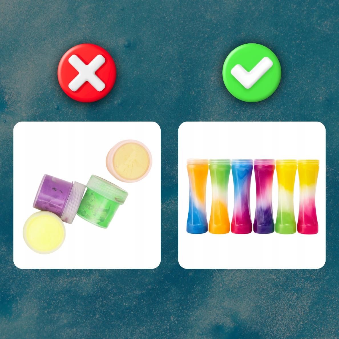 Memflow Slime Glut Masa Plastyczna Kolorowa Brokat Duży Zestaw Glutów Dla Dzieci - Ceny i opinie ...