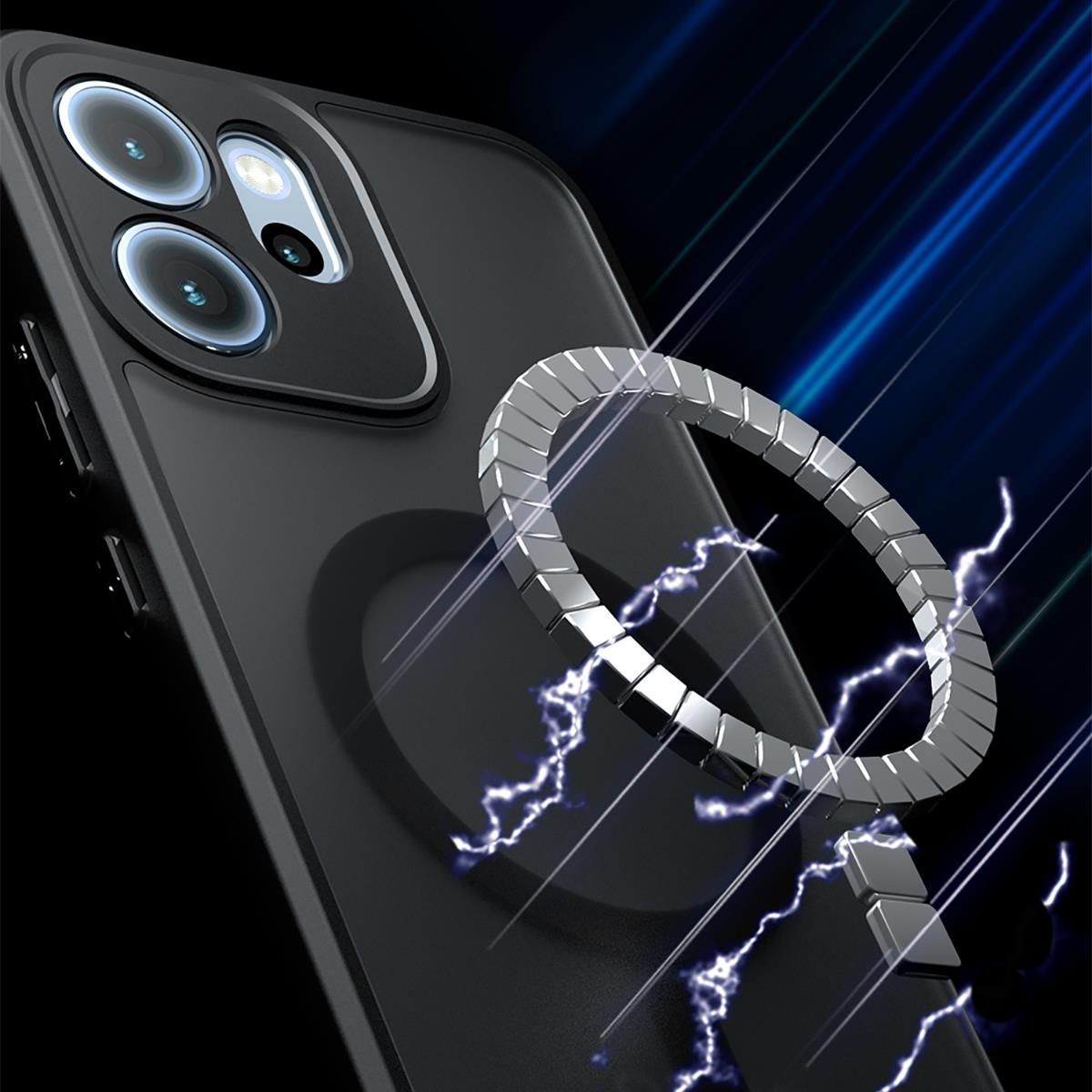 Exoguard Matowe Etui Case Obudowa Futerał Cover Szybka do Oppo Reno 14 ...