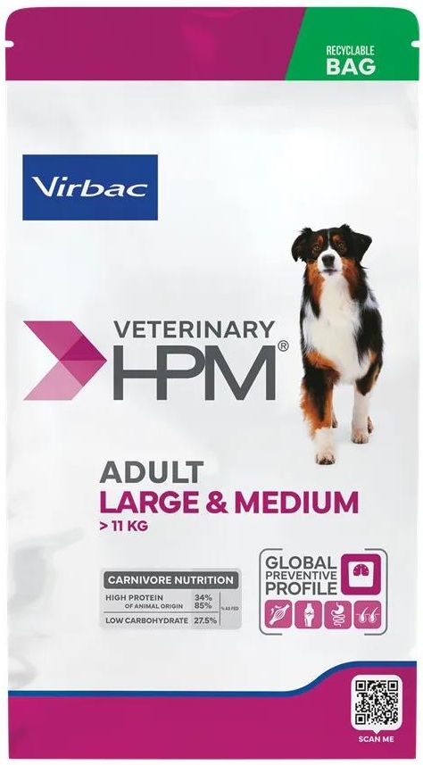 Karma Virbac Adult Large & Medium Dog Karma Sucha Dla Dorosłych Psów ...