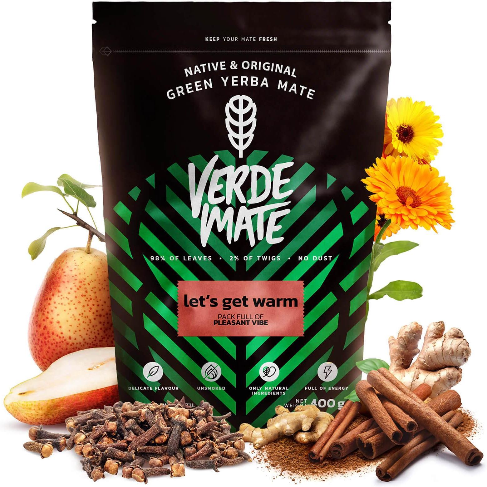 Verde Mate Green Let'S Get Warm 0,4kg - Ceny i opinie - Ceneo.pl