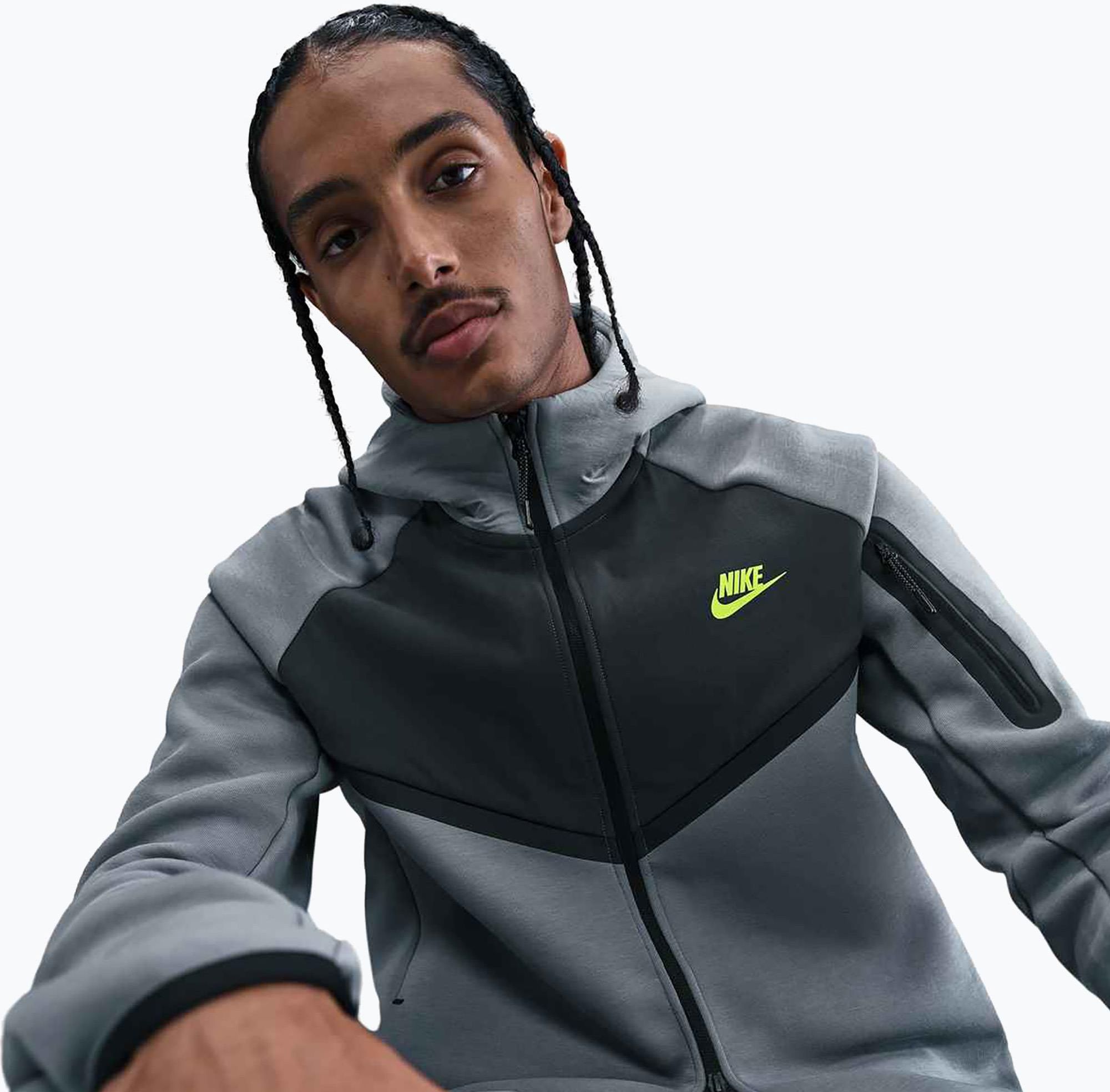 Bluza męska Nike Tech Windrunner Full-Zip cool grey/dark smoke grey ...