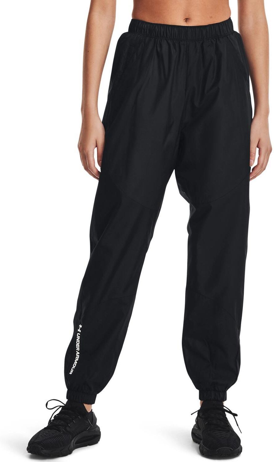Under Armour Spodnie Dresowe Damskie Rush Woven Pant Czarne - Ceny i ...