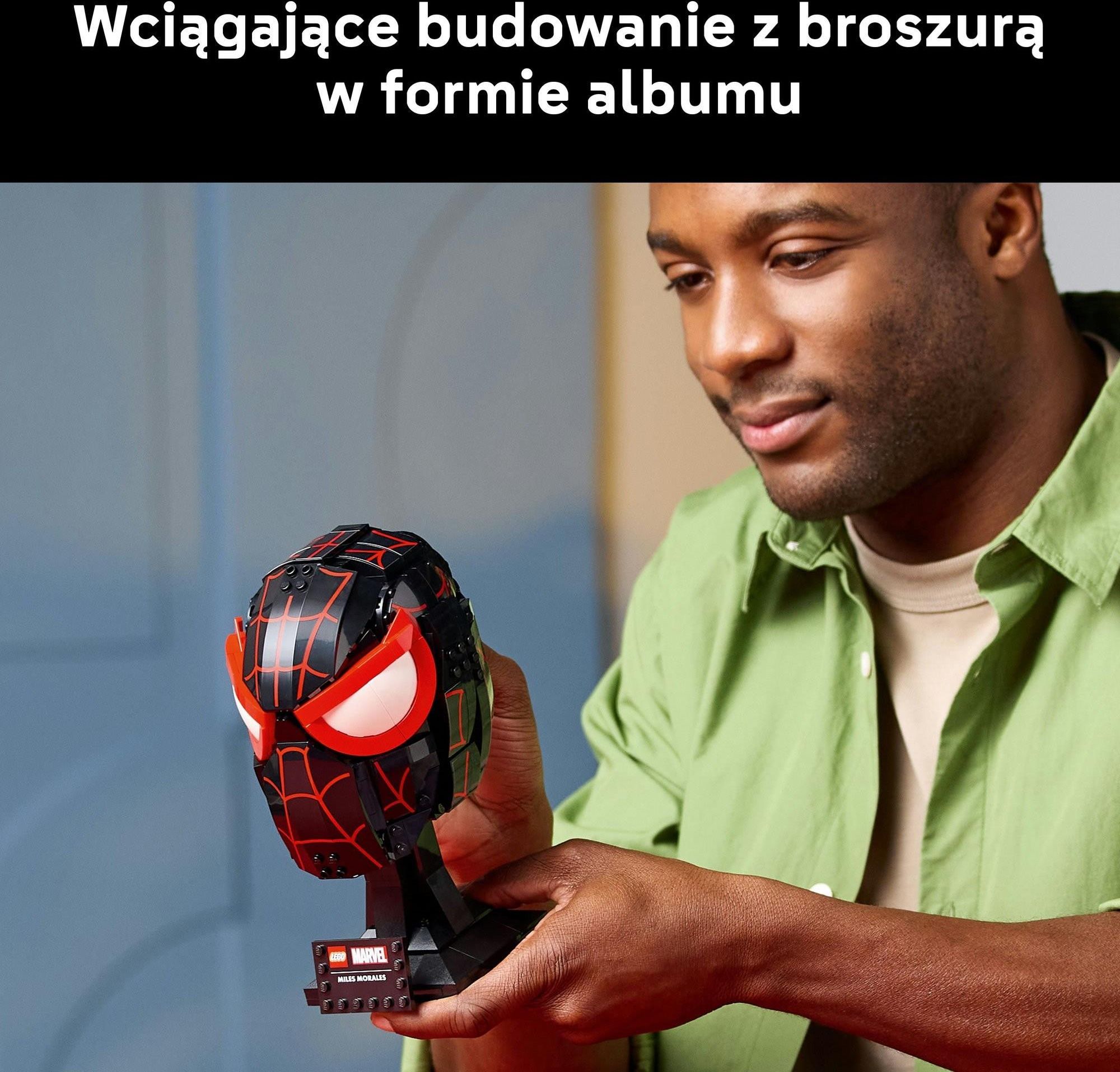 LEGO Marvel 76329 Maska Milesa Moralesa - Ceny i opinie - Ceneo.pl