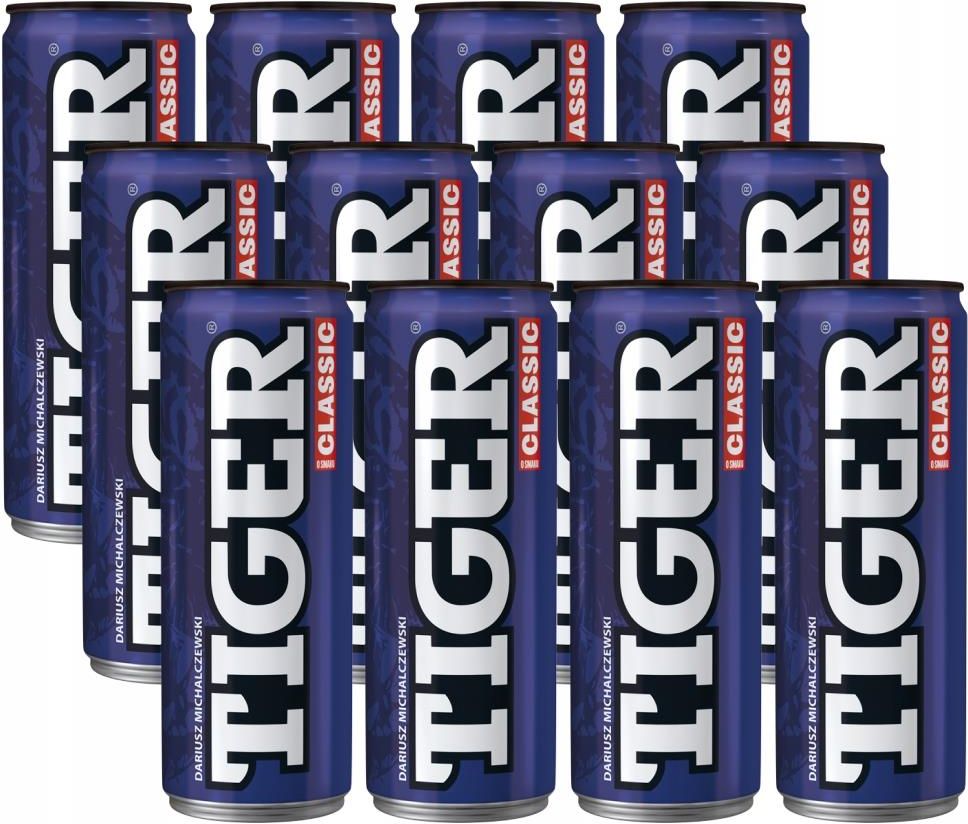 Tiger Napój Energetyczny Low Coffeine Classic Energy Drink 12X 250ml ...