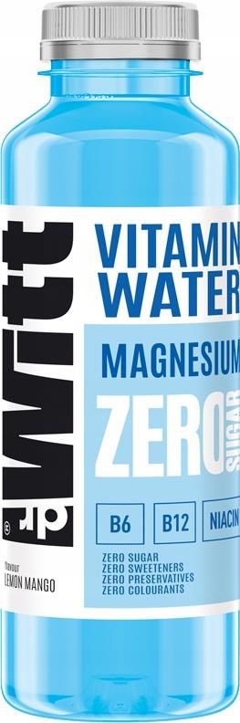 Drwitt Dr Witt Vitamin Water Zero Magnesium Wave O Smaku Cytryna-Mango ...