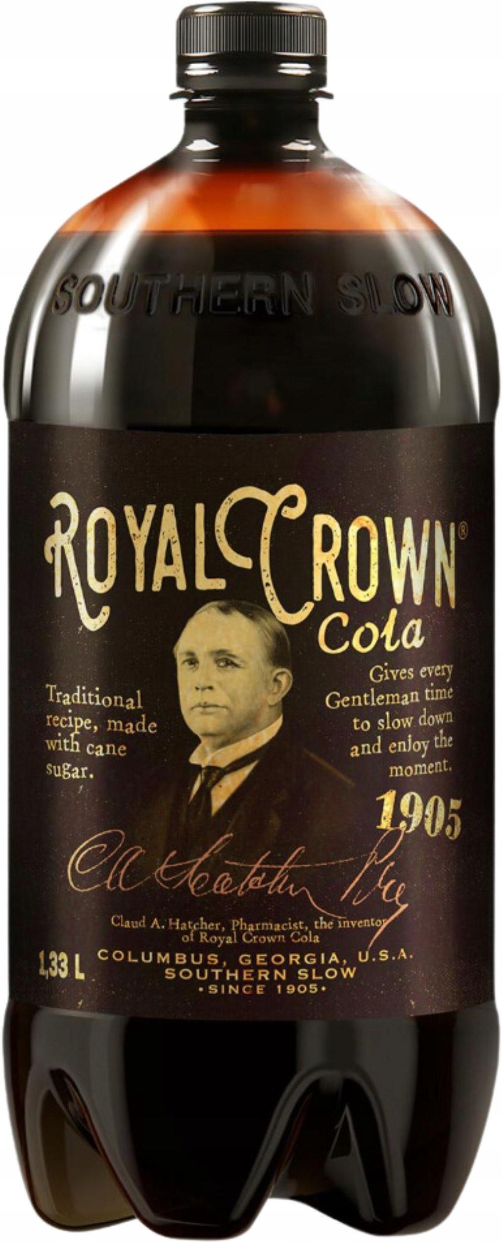Royal Crown Cola Napój Gazowany Słodzony Cukrem Trzcinowym 1,33l - Ceny ...