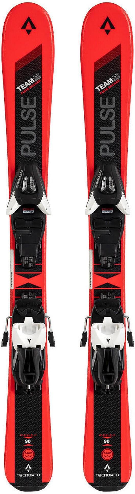 Narty Tecno Narty Dziecięce Tecnopro Pulse Team + Wiązania Atomic Lc5 Z ...