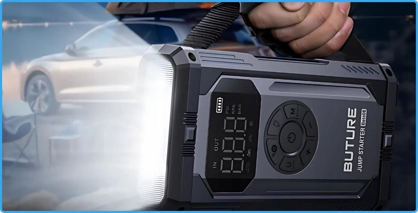 Buture Mocny Rozruch Zapłon Jump Starter Booster Do Auta Powerbank ...