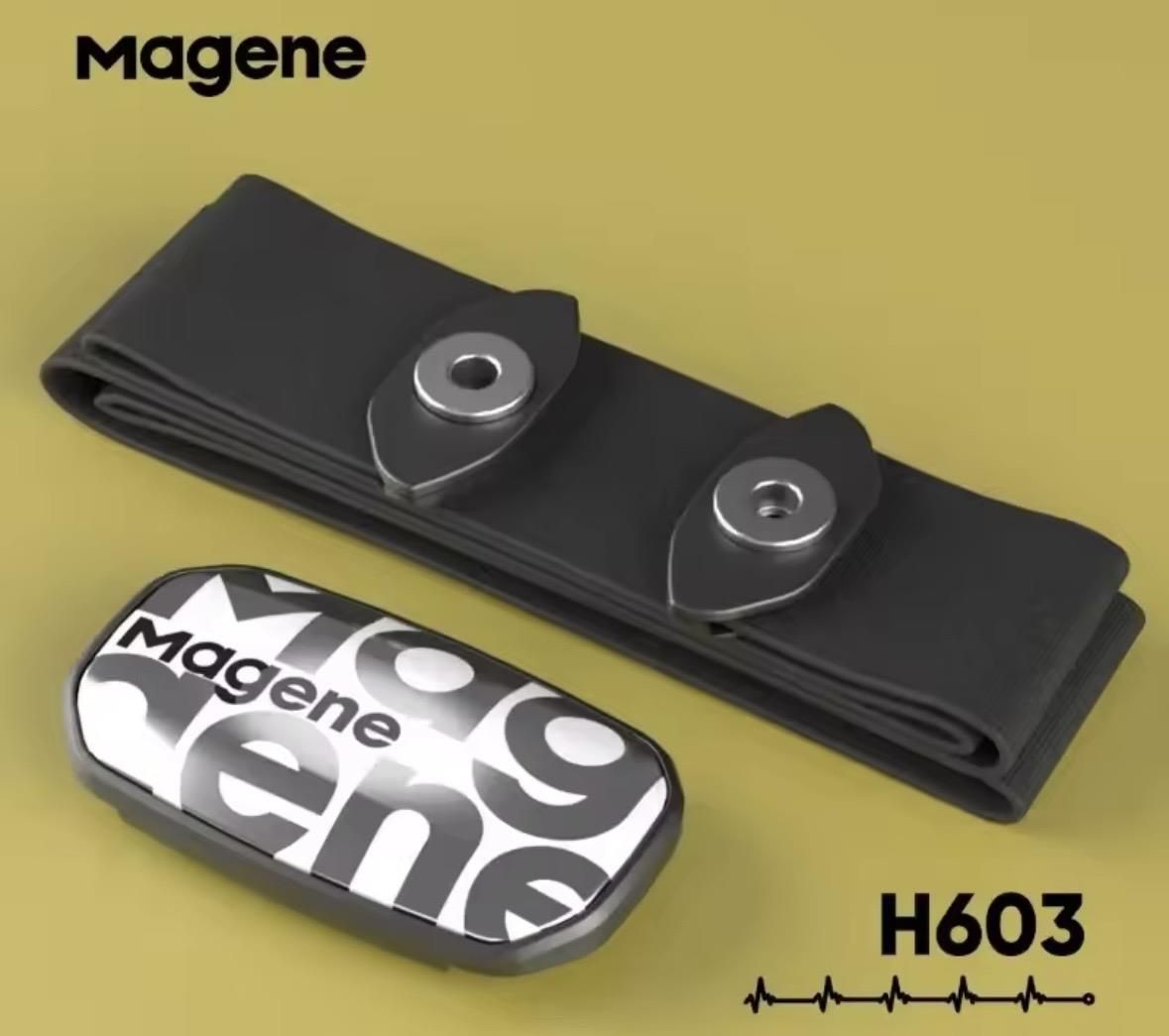 Magene Poprawiony Pas Tętna Pulsometr V2.0 Czujnik Bluetooth Ant+ ...