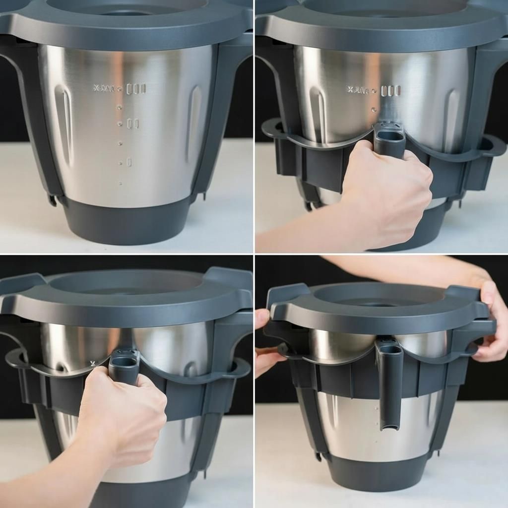 Wundermix Uchwyt Rączka Do Monsieur Cuisine Connect Wygoda Jedną Ręką ...