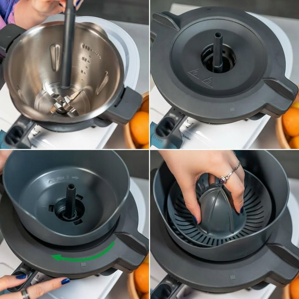 Wundermix Wyciskarka Cytrusów Do Lidlomix Monsieur Cuisine Smart ...