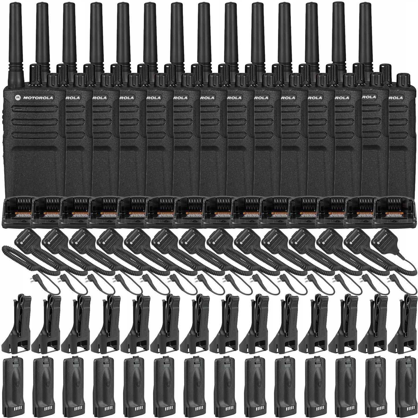 Motorola Krótkofalówka XT420 Walkie Talkie Pmr + Mikrofongłośnik 14kpl ...