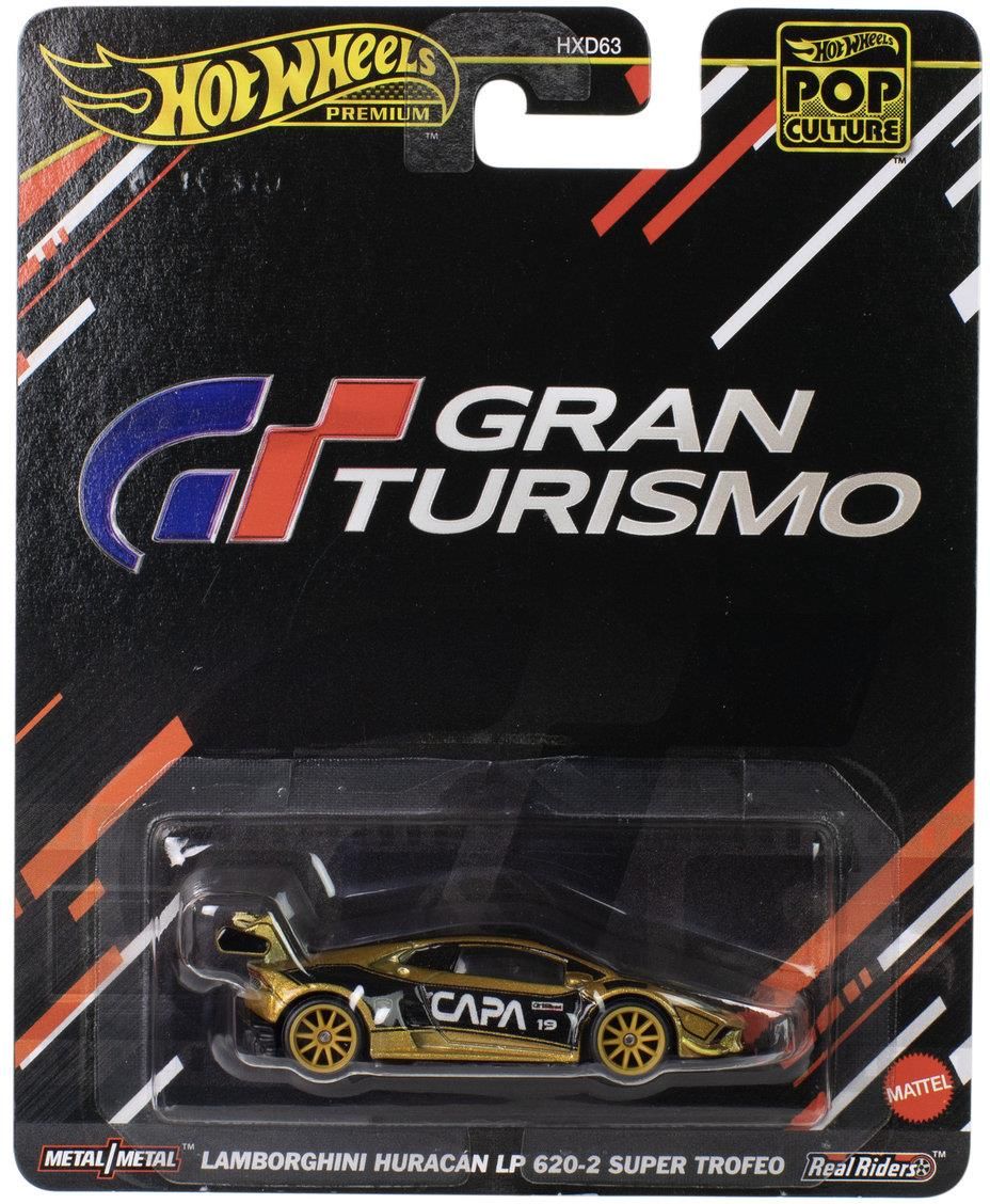 Hot Wheels Pop Culture Gran Turismo Lamborghini Huracan LP 620-2 Super ...