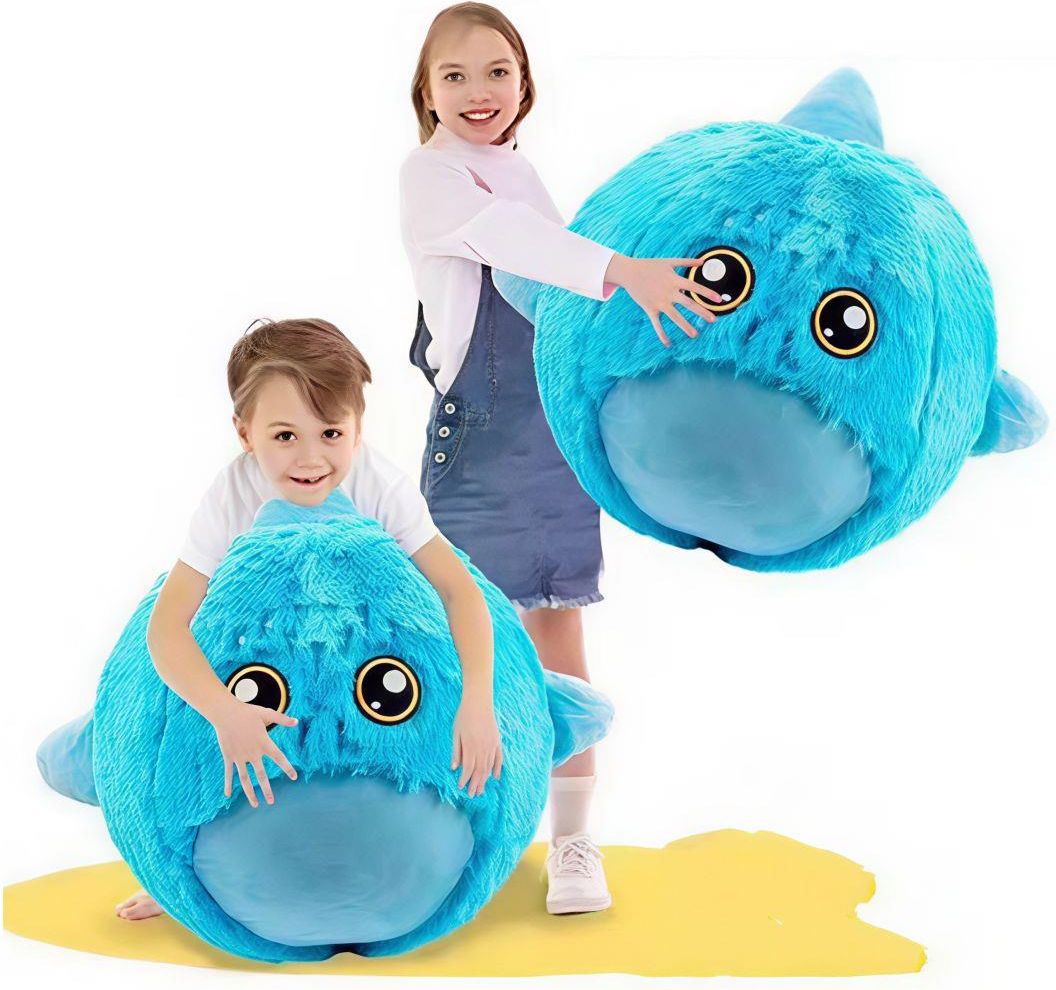 PIŁKA DO SKAKANIA PLUSZOWA BigCutePet MASKOTKA 50cm ROSNĄCE ZWIERZĄTKO ...