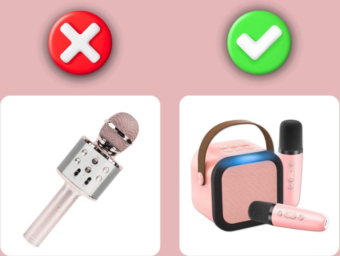 Memflow Zestaw Do Karaoke Dla Dzieci Głośnik Bezprzewodowy 2X Mikrofony Różowy - Ceny i opinie ...