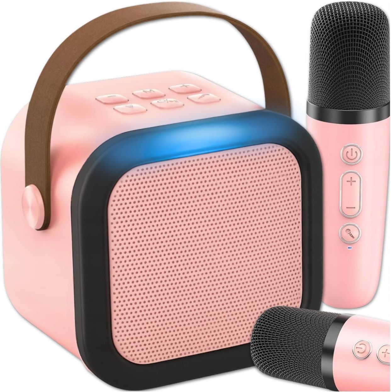 Memflow Zestaw Do Karaoke Dla Dzieci Głośnik Bezprzewodowy 2X Mikrofony Różowy - Ceny i opinie ...
