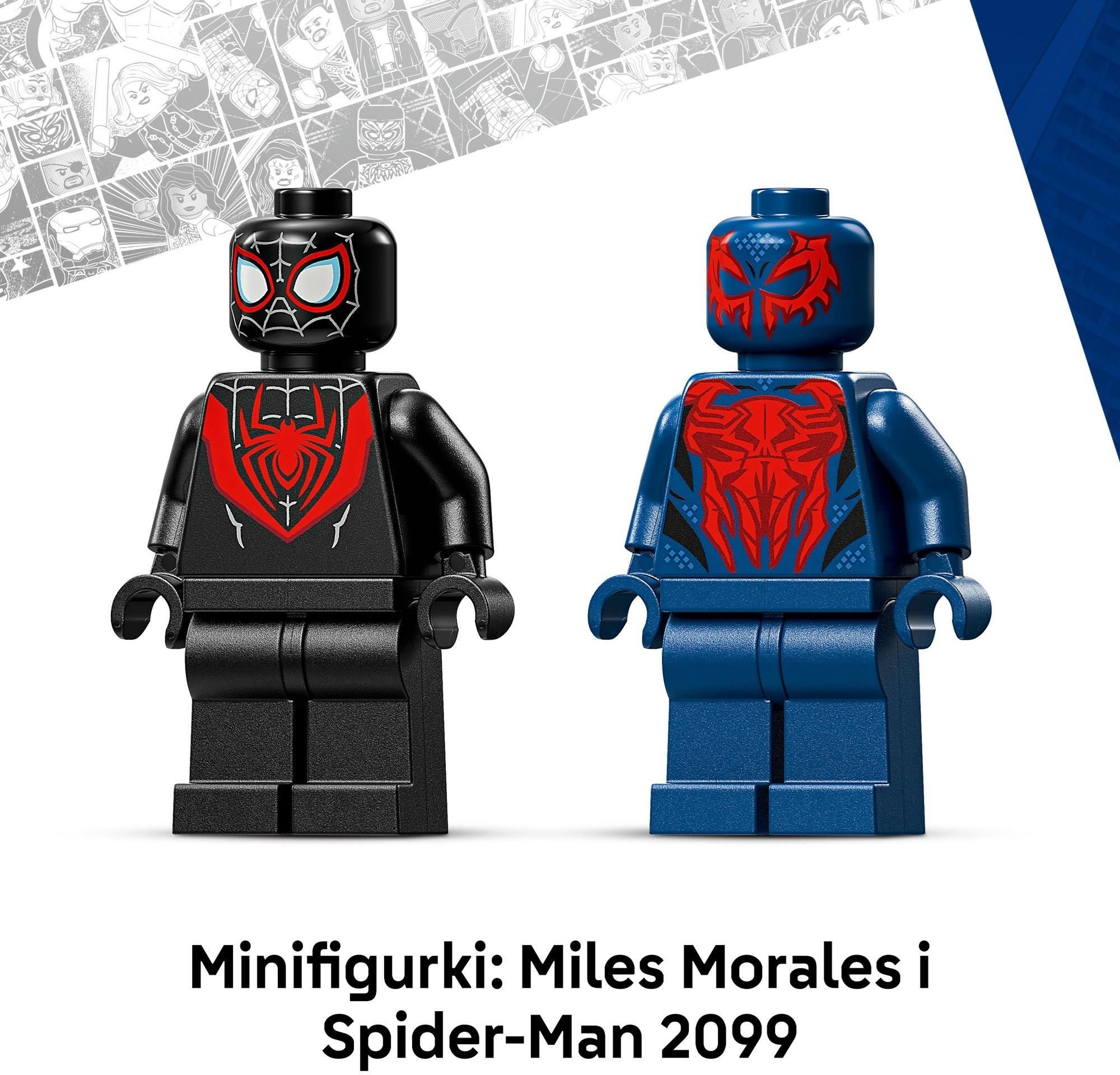 LEGO Marvel 76337 Miles Morales kontra Spider-Man 2099 - Ceny i opinie ...