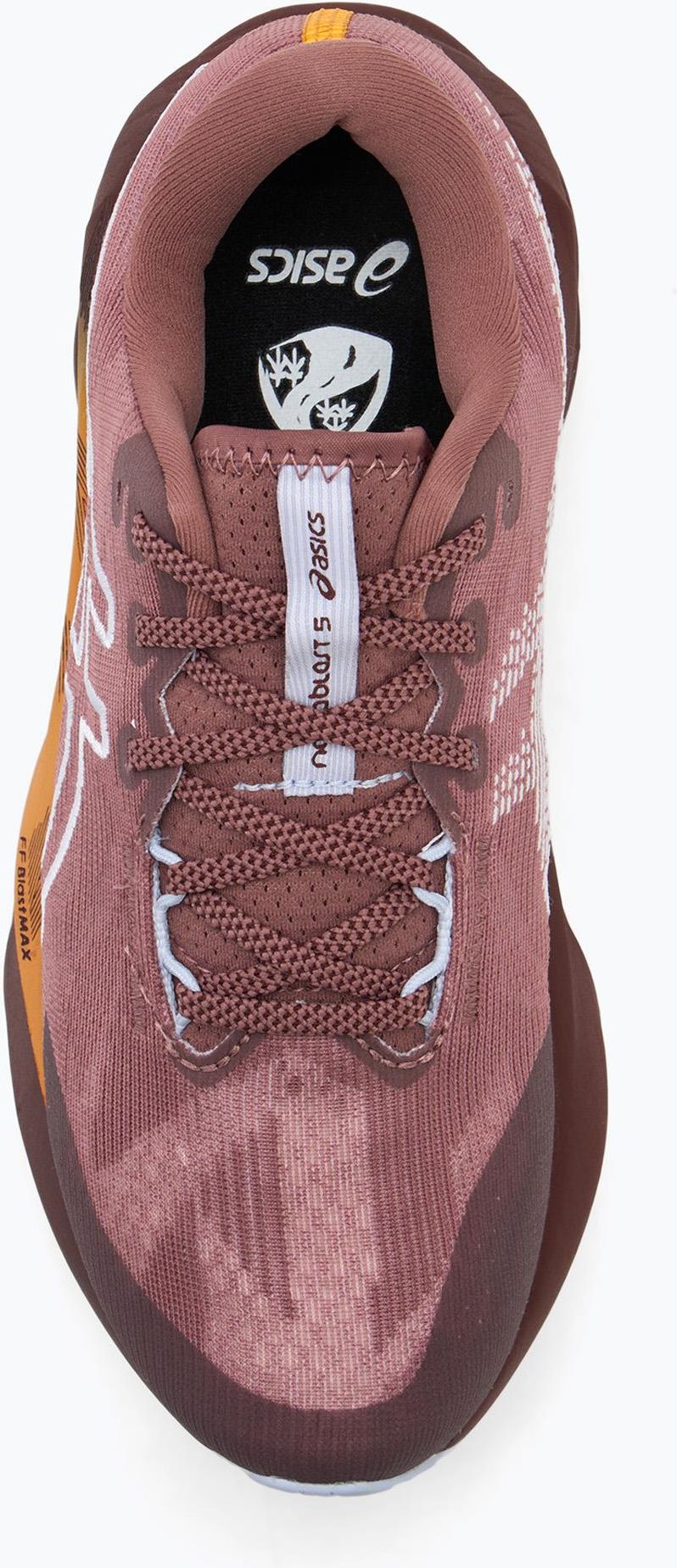 Buty do biegania damskie ASICS Novablast 5 TR nature bathing/rubble red ...