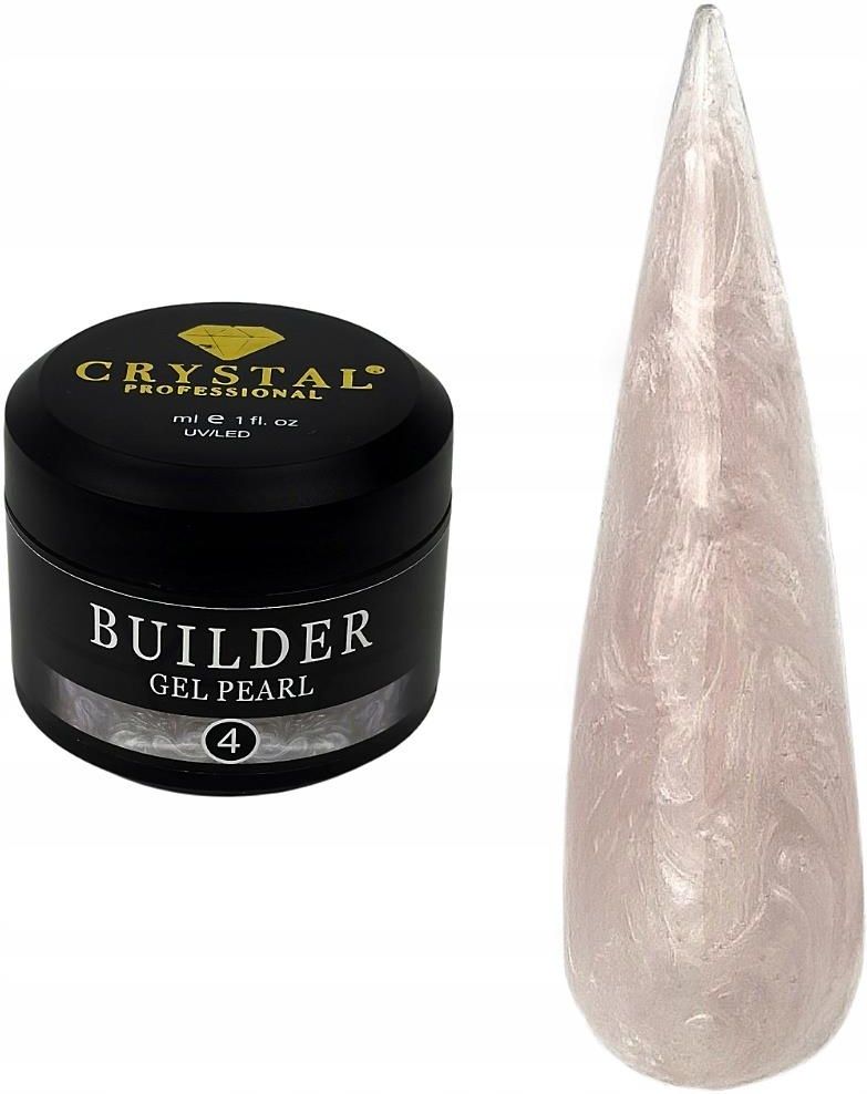 Crystal Professional Builder Gel Pearl #4 30ml - Opinie i ceny na Ceneo.pl