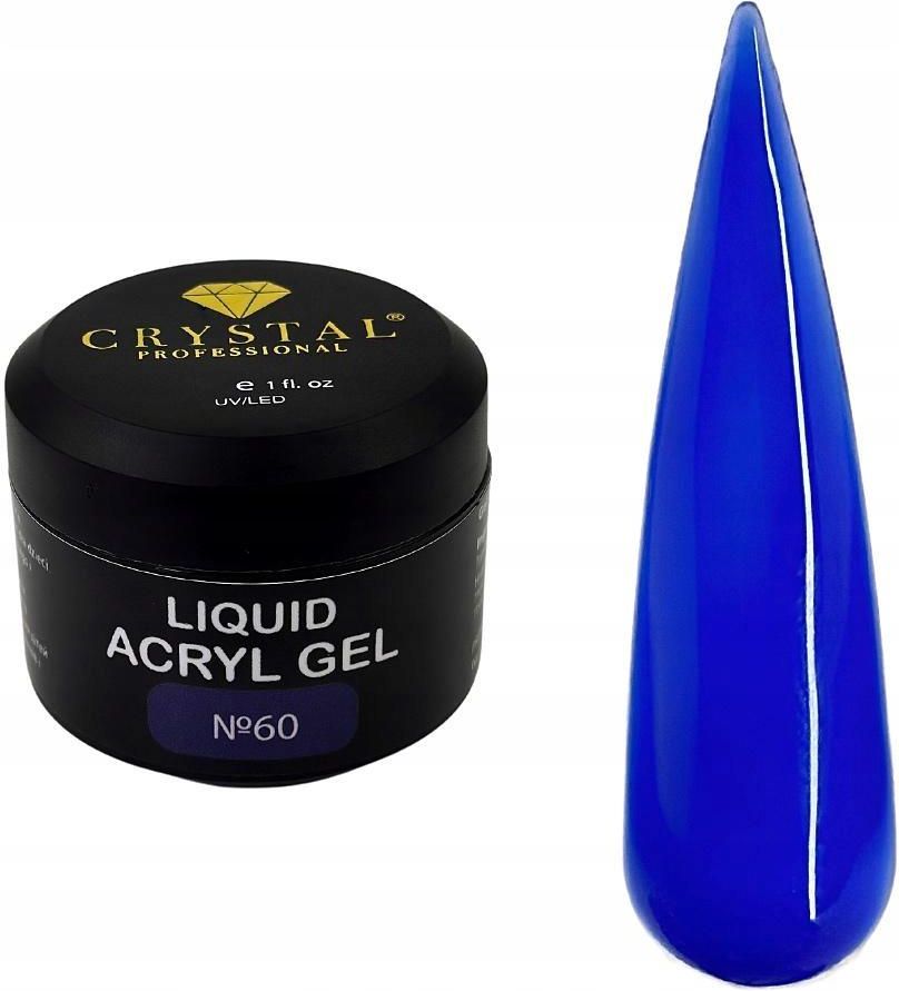 Crystal Professional Liquid Acryl Gel #60 30ml - Opinie i ceny na Ceneo.pl