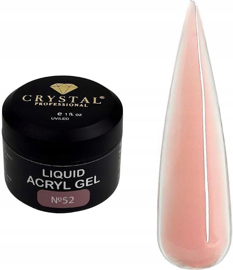 Crystal Professional Liquid Acryl Gel #52 50ml - Opinie i ceny na Ceneo.pl