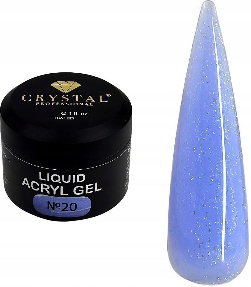 Crystal Professional Liquid Acryl Gel #20 15ml - Opinie i ceny na Ceneo.pl
